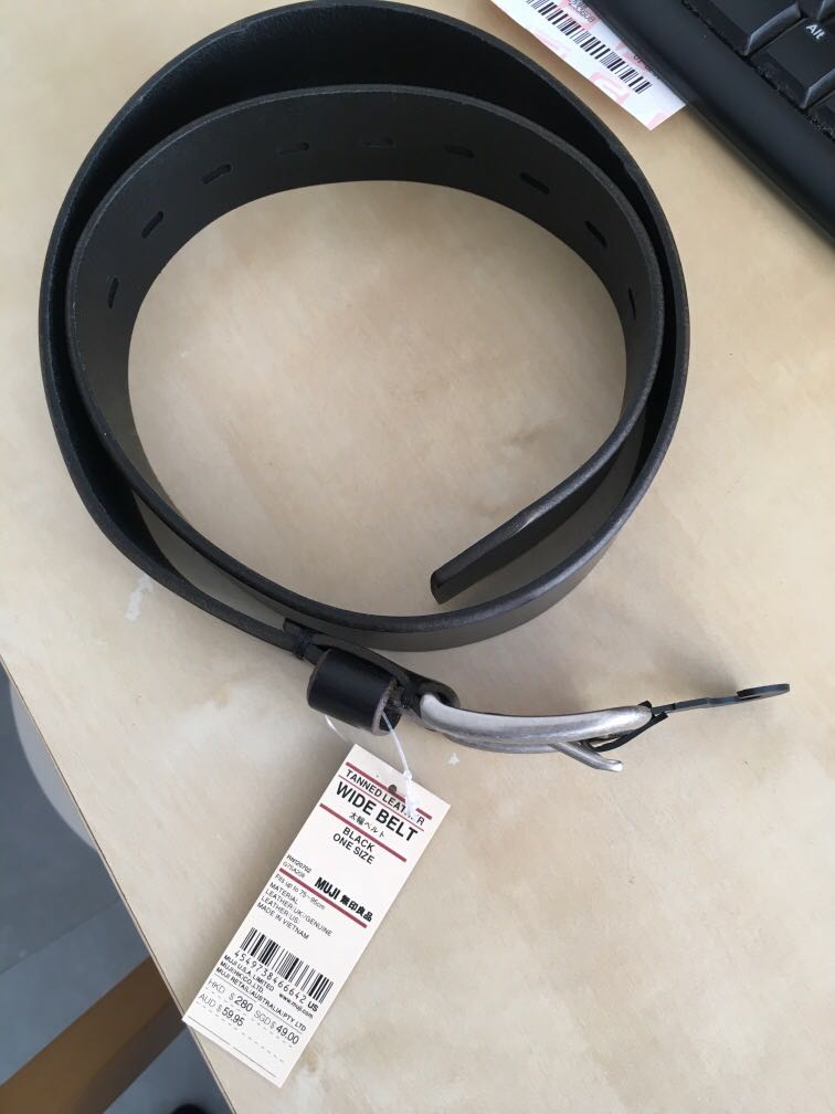 Muji Belt, Men's Fashion, Watches & Accessories, Belts on Carousell