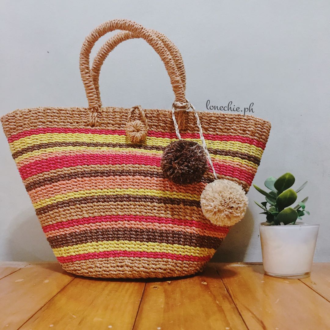 Native Abaca Handbag (“MEARA”), Women's Fashion, Bags & Wallets, Beach ...