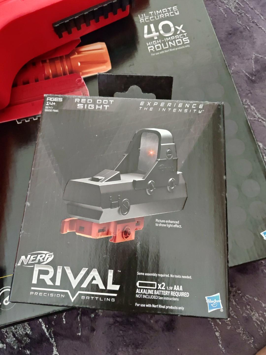 NERF RIVAL KHAOS MXVI-4000 with red dot sights, Hobbies & Toys, Toys ...