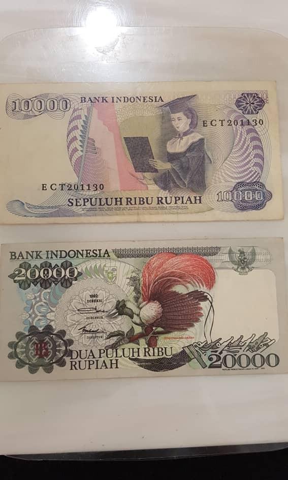 Old Indonesia Bank Notes [Antiques], Hobbies & Toys, Collectibles ...