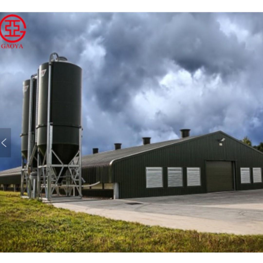 Pakistan Steel Structure Layer Chicken Pakistan Poultry Farm House ...