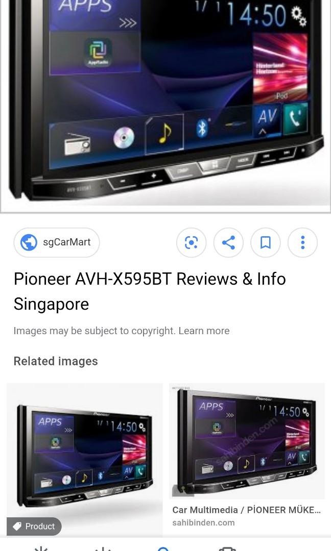 Pioneer 595BT, Car Accessories, Accessories on Carousell