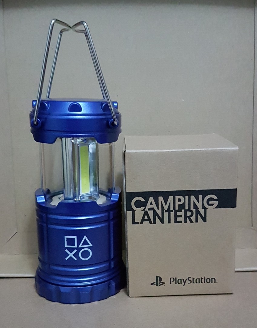 PlayStation Camping Lantern 露營燈, 興趣及遊戲, 收藏品及紀念品, 明星周邊 - Carousell