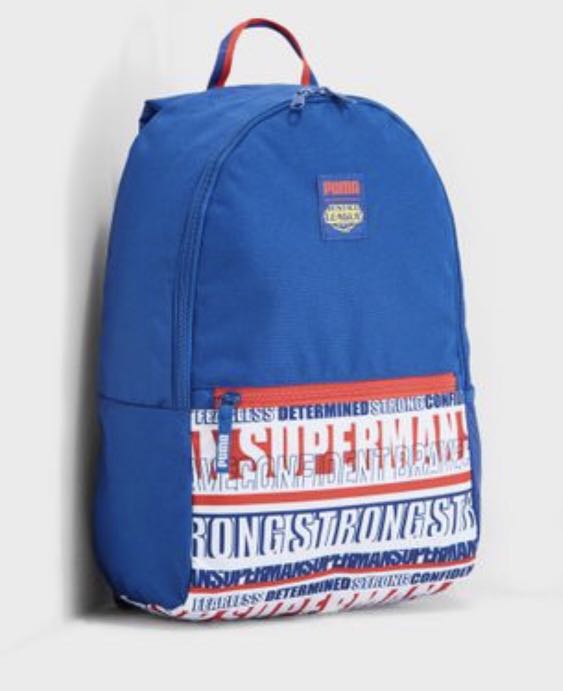 Puma Superman Backpack, Women's Fashion, Bags & Wallets, Backpacks on ...