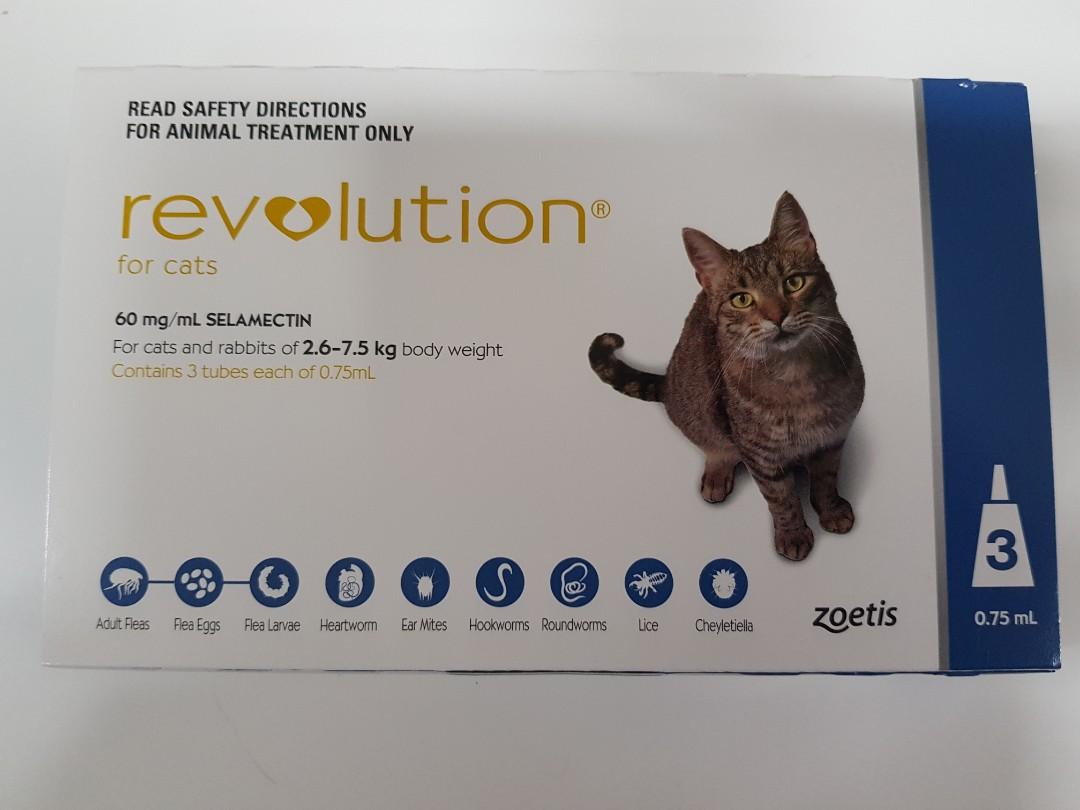 Revolution For Cats 3 dose, Pet Supplies, Homes & Other Pet Accessories ...