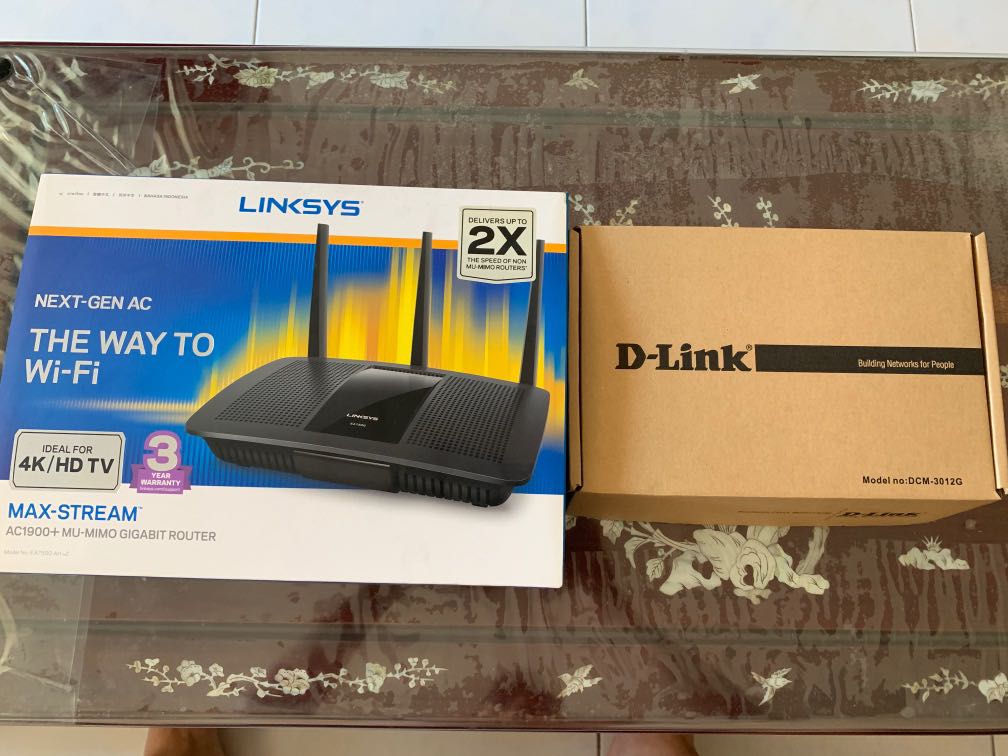 Router + Modem, Computers & Tech, Parts & Accessories, Networking on ...