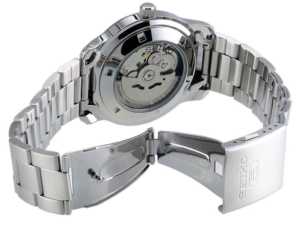 Seiko 5 SNKP15 Automatic Steel Watch Big Face SNKP15K1 Brand New, Men's ...