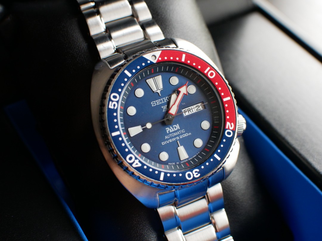 Seiko PADI Turtle SRPA21J1, Men's Fashion, Watches & Accessories ...