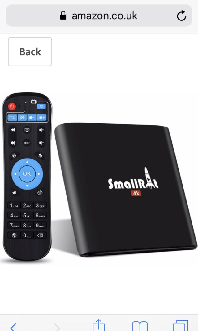 Small rocket android TV Box X1, TV & Home Appliances, TV ...