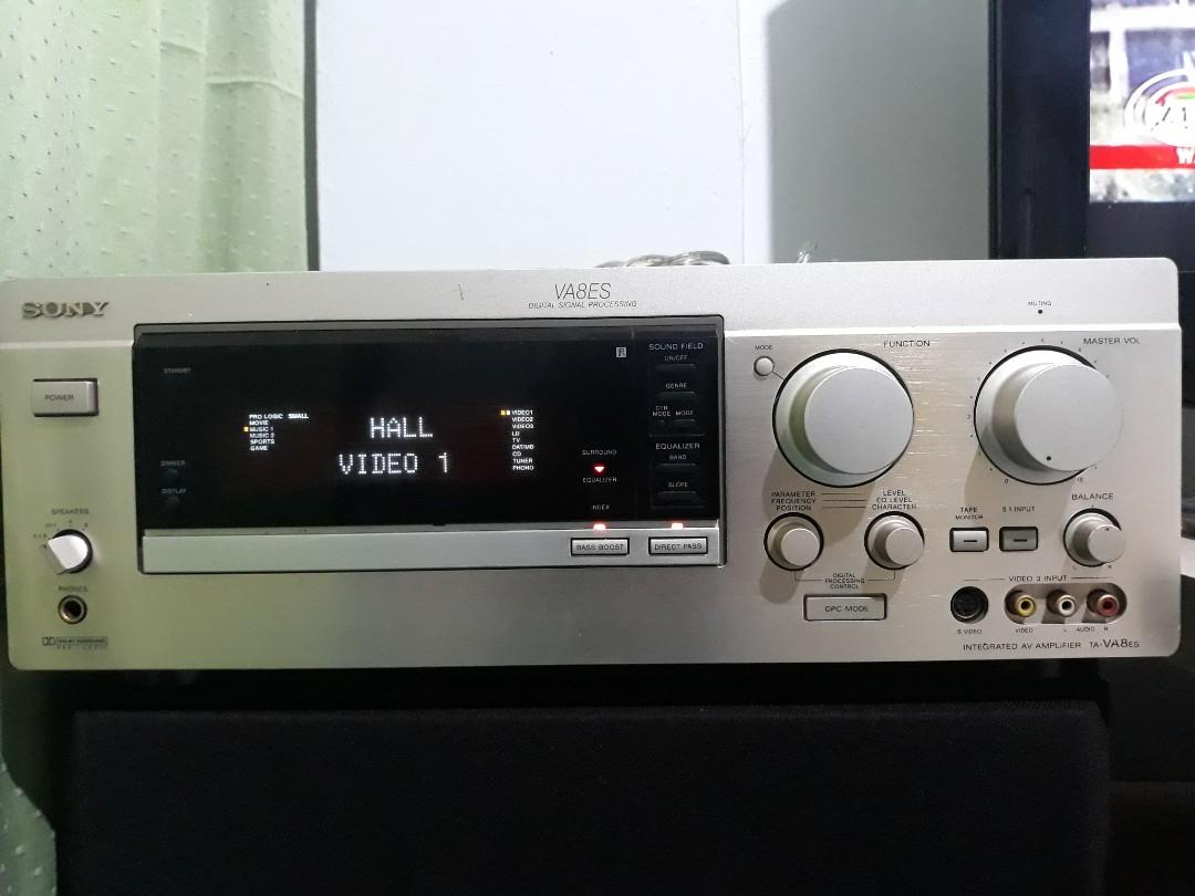 Sony TA-VA8ES, Audio, Voice Recorders on Carousell