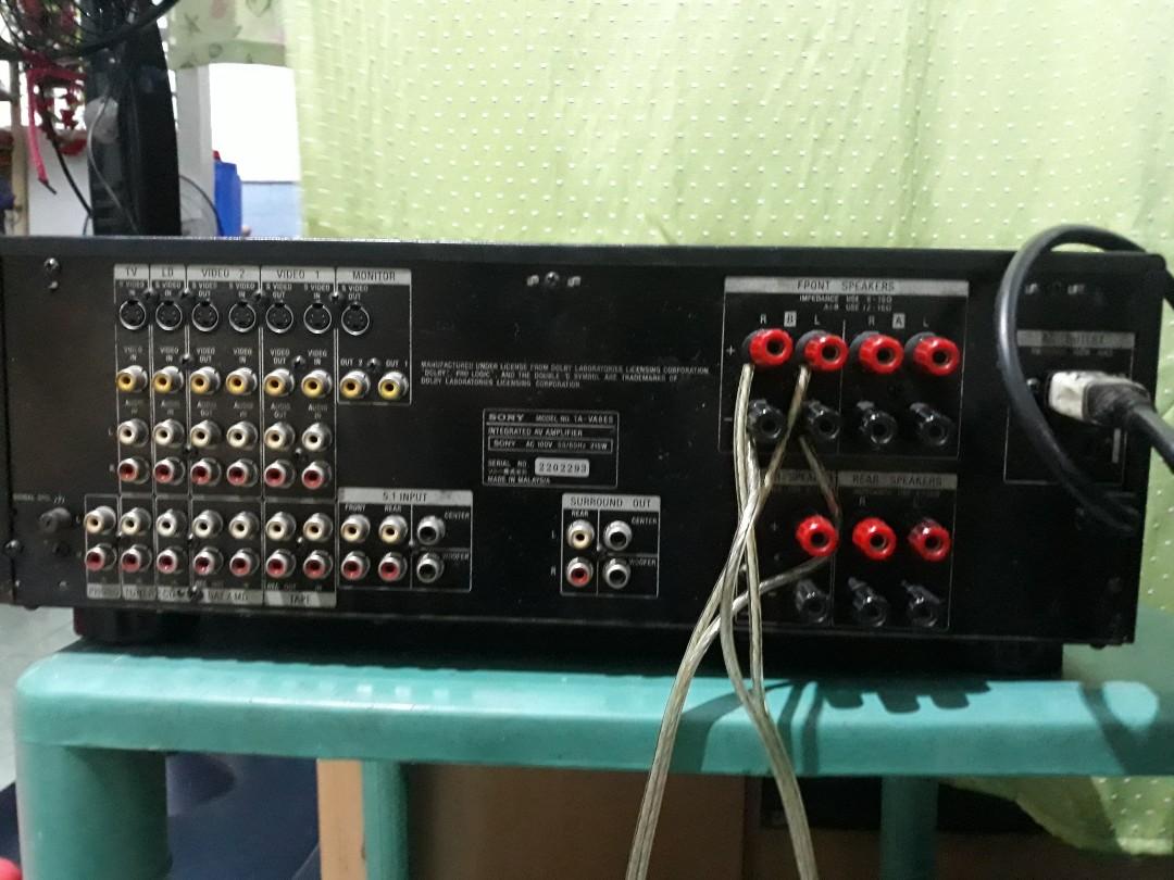 Sony TA-VA8ES, Audio, Voice Recorders on Carousell