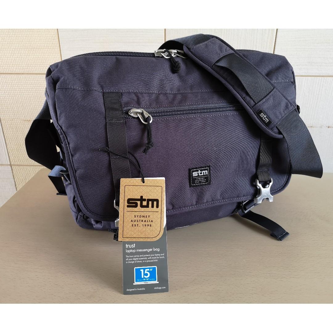 STM Trust Messenger Bag - Medium, Men's Fashion, Bags, Sling Bags on ...
