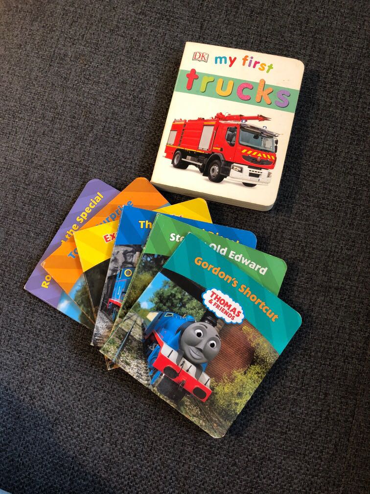 Thomas & Friends + DK my first trucks, 興趣及遊戲, 書本 & 文具, 小朋友書 - Carousell