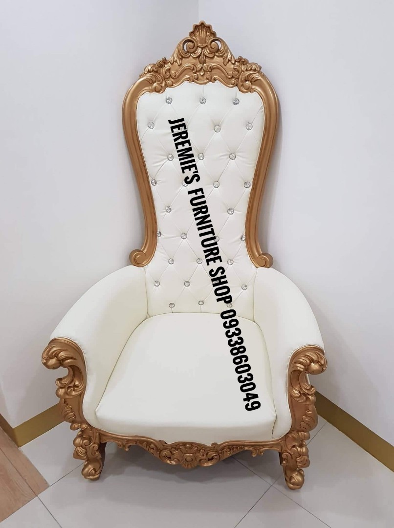 Throne chair, Furniture & Home Living, Home Improvement & Organization ...
