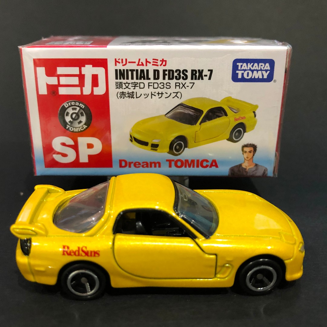 Tomica Akagi RedSuns Initial D FD3S RX-7, Hobbies & Toys, Toys & Games ...