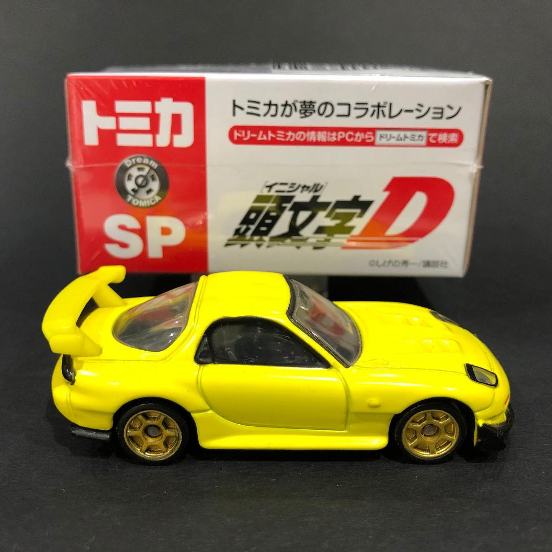 Tomica Initial D FD3S RX-7 (Project D ver.), Hobbies & Toys, Toys & Games on Carousell