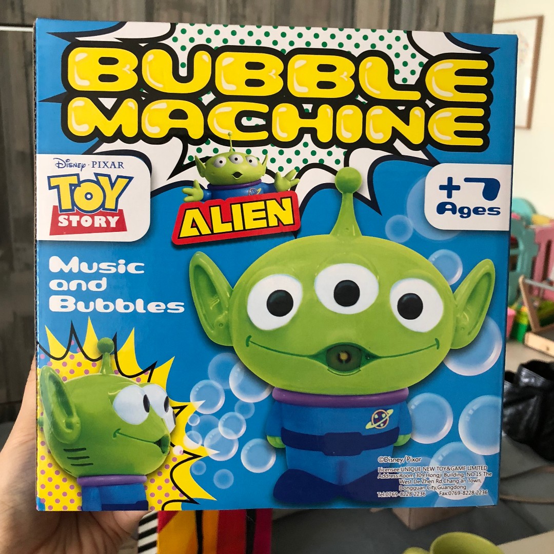 Toy Story Alien Bubble Machine (Toreba Japan Exclusive), Toys & Games ...
