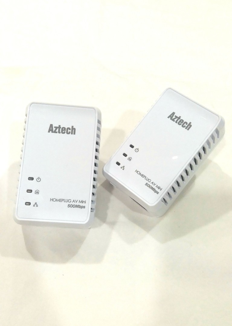 Wifi Extender Aztech Homeplug Av Mini 500mbps Electronics Others On Carousell