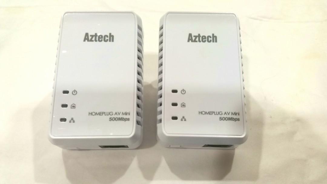 Wifi Extender Aztech Homeplug AV Mini 500Mbps, Electronics, Others on ...