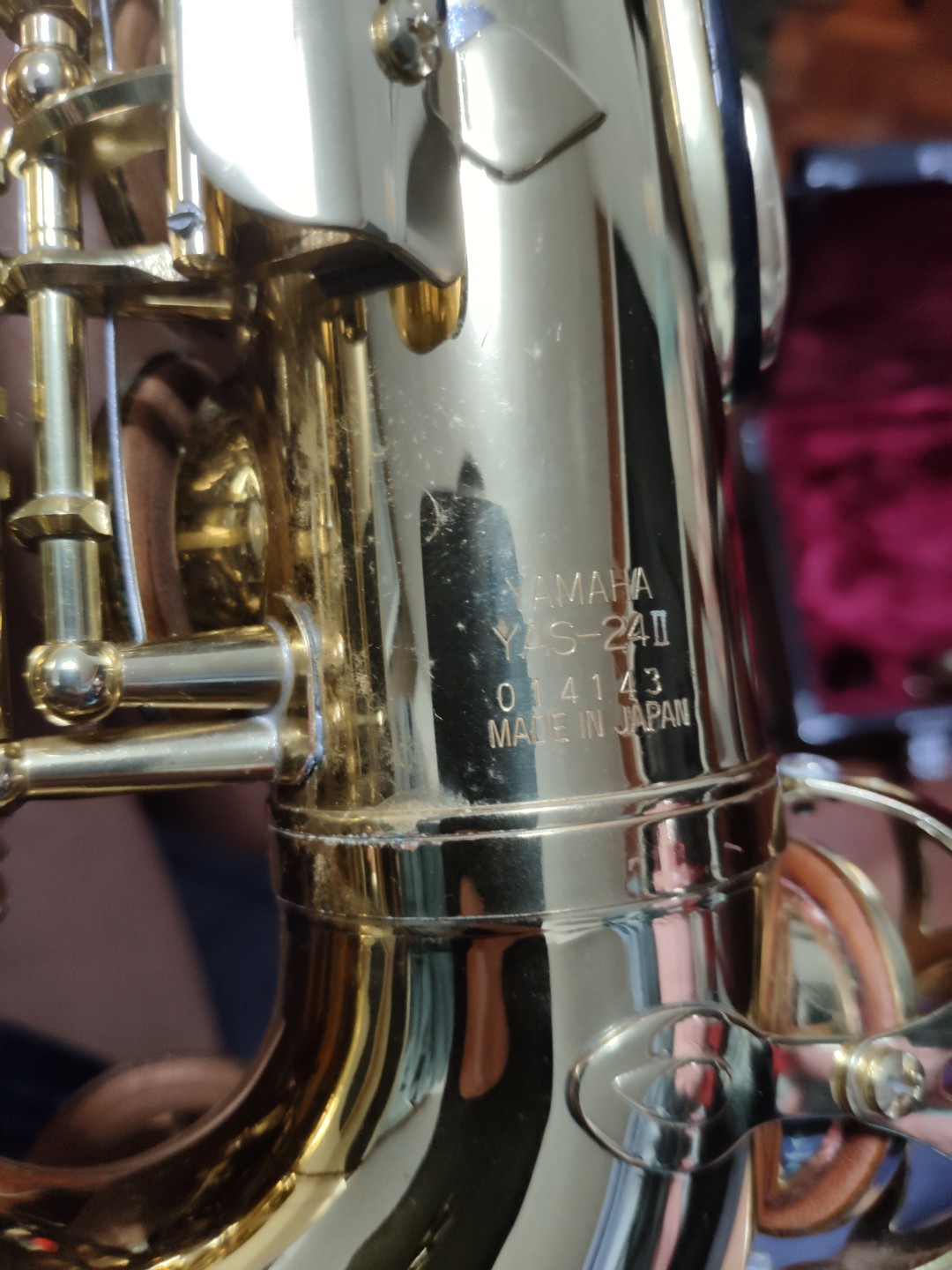 Yamaha YAS-24II Alto Saxophone, Hobbies & Toys, Music & Media, Musical ...