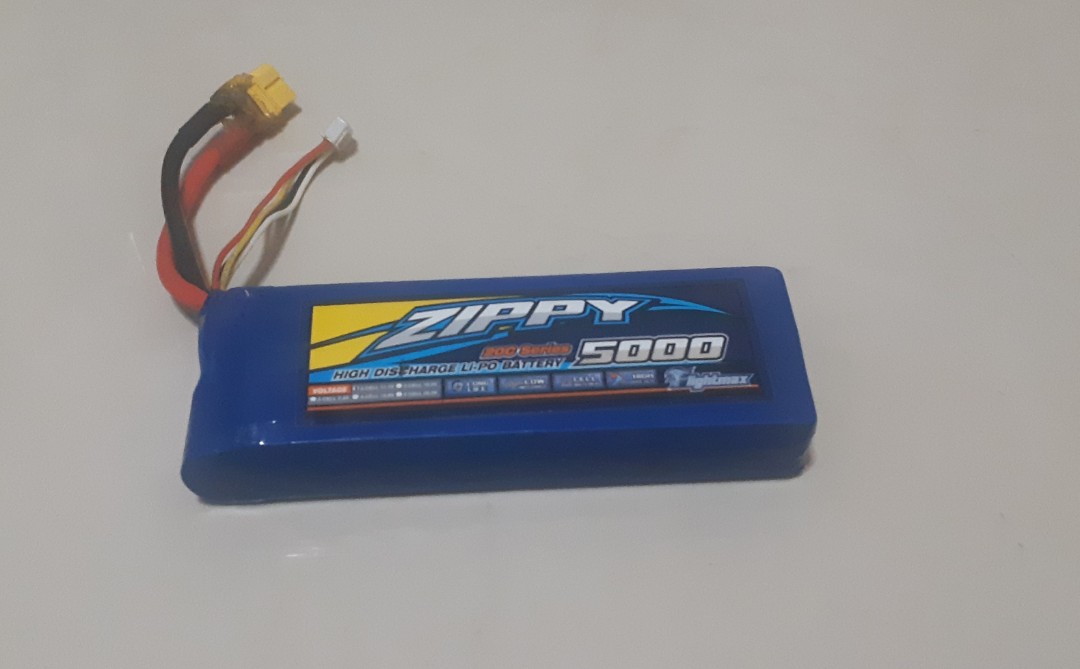 Zippy 5000mah 3s lipo, Hobbies & Toys, Toys & Games on Carousell