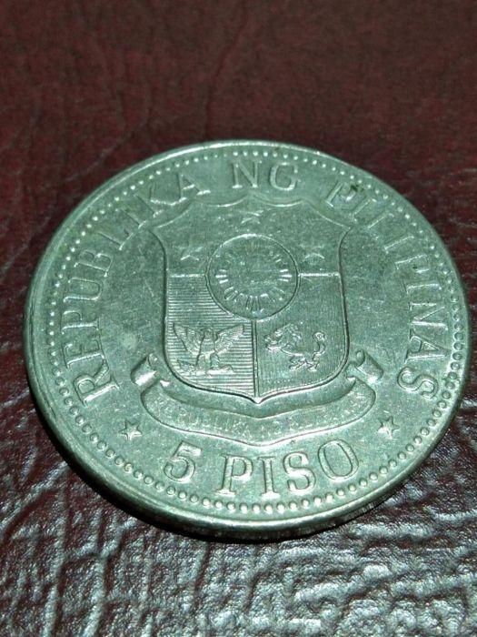 1975 5 peso coin, Hobbies & Toys, Memorabilia & Collectibles, Currency ...