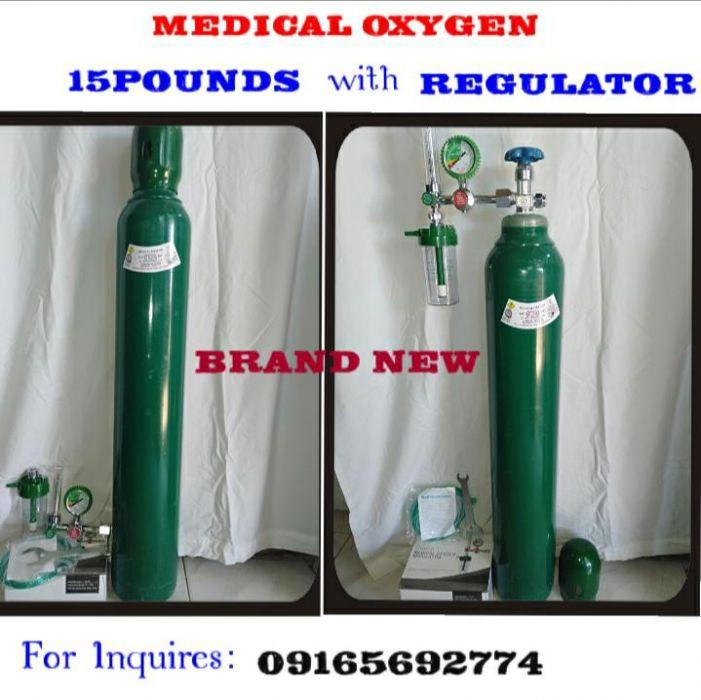 Brand New 15pounds with Regulator Medical Oxygen Tank, Health ...