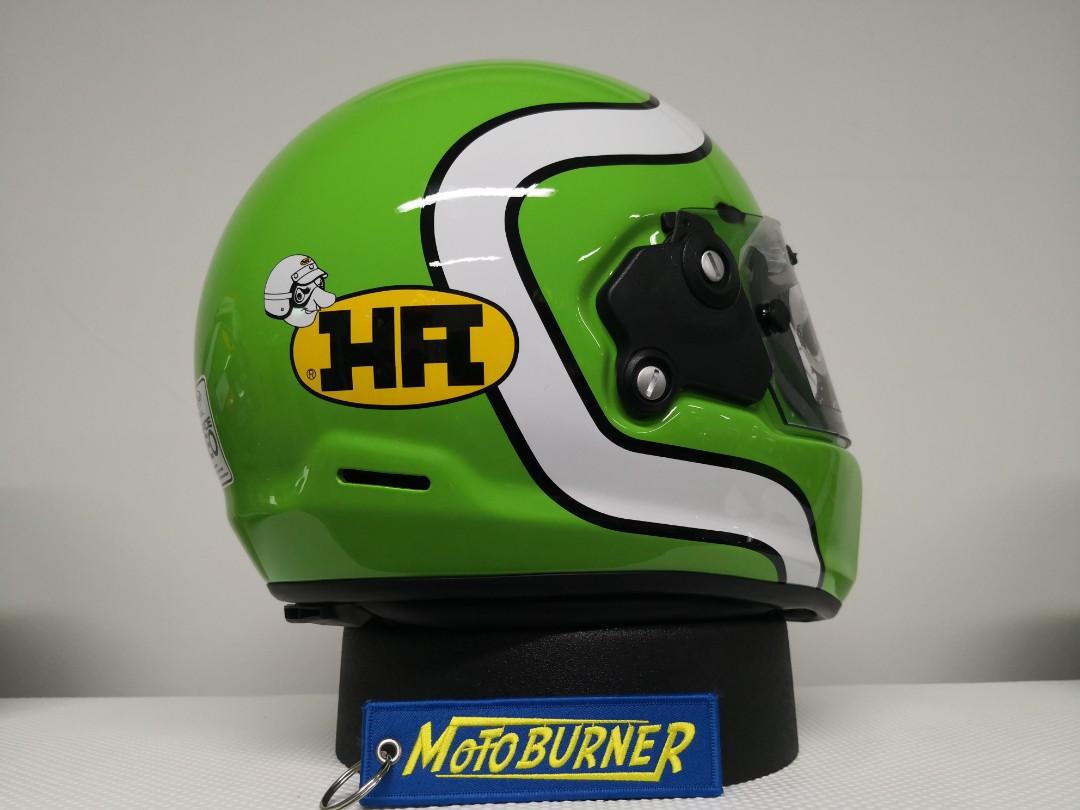Arai Rapide Neo HA GREEN, Motorcycles, Motorcycle Apparel on Carousell