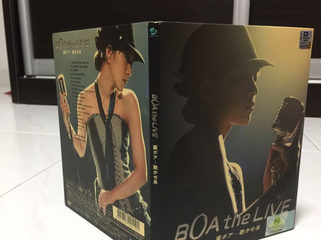 BoA Kwon - BoA The Live DVD, Hobbies & Toys, Music & Media, CDs & DVDs ...