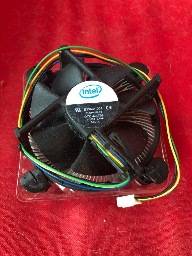 Brand New Intel LGA 1155 CPU heatsink/fan, 電腦＆科技, 手提電腦 - Carousell