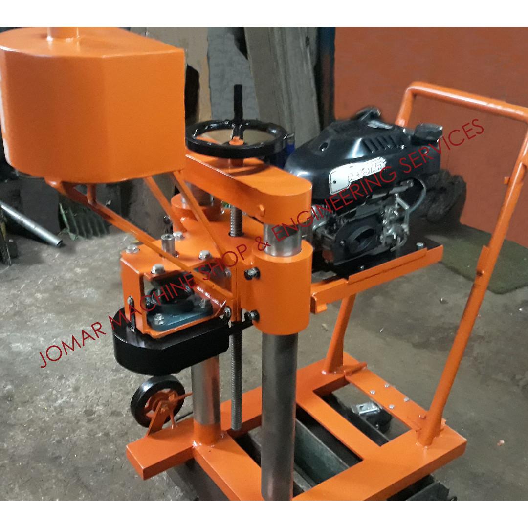 Core Drilling Machine w/ 4" Core Bit, Commercial & Industrial ...