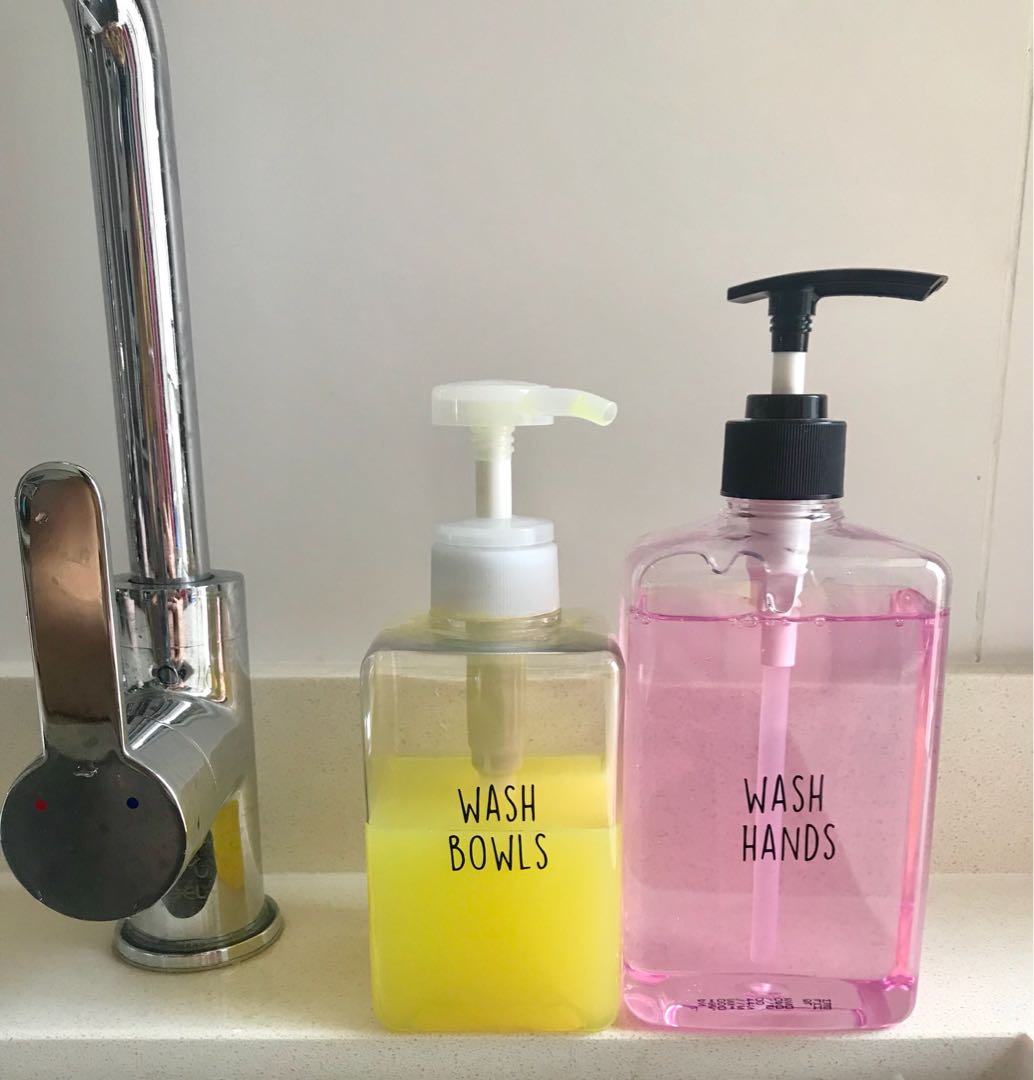 Customisable Vinyl Font Stickers Decal - Names/ Signage/ Toiletries ...