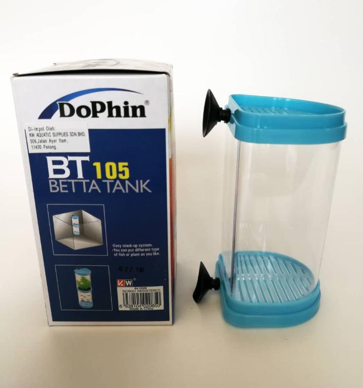 Dolphin Betta Tank Mini Fish Aquarium [BT105], Pet Supplies, Homes & Other Pet Accessories on ...
