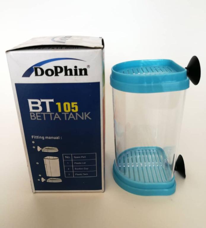 Dolphin Betta Tank Mini Fish Aquarium [BT105], Pet Supplies, Homes & Other Pet Accessories on ...