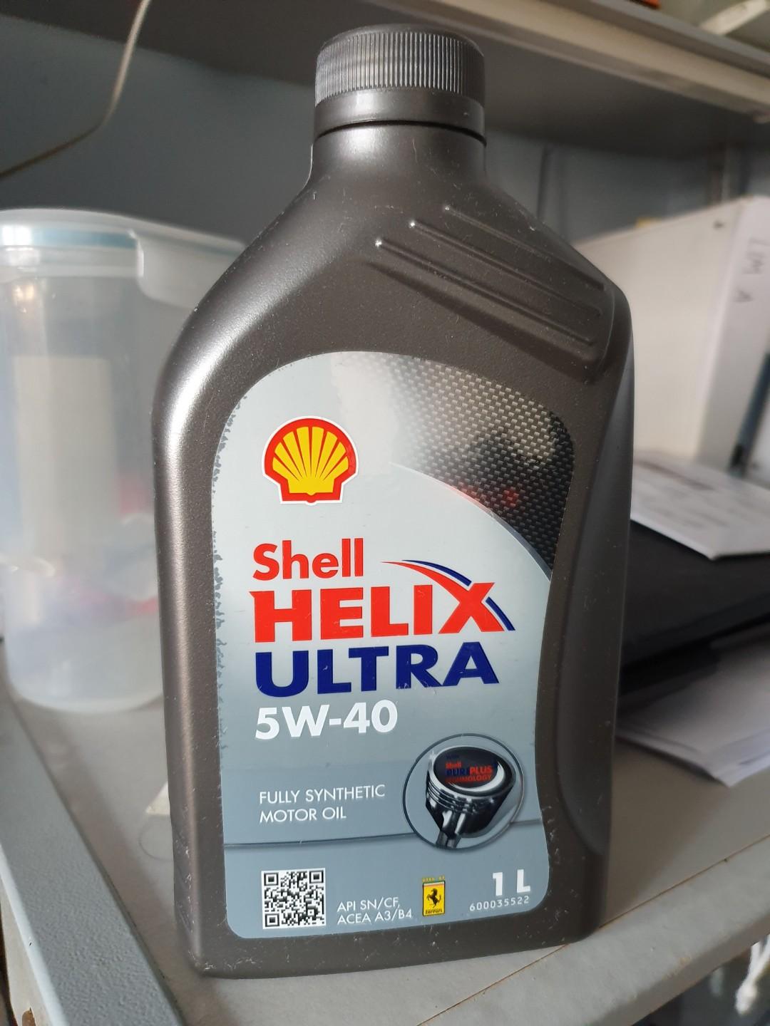 Engine Oil- Shell Helix Ultra 5W-40, Car Accessories, Car Workshops ...
