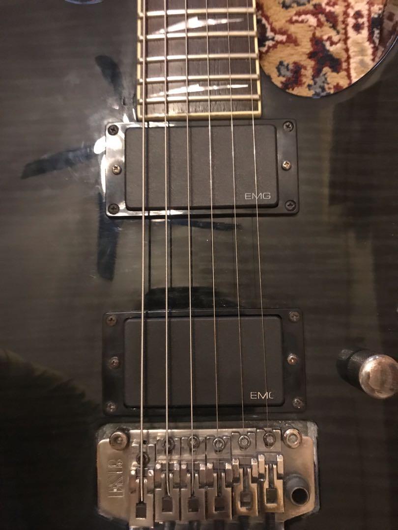 ESP LTD M200FM neck through, Hobbies & Toys, Music & Media, Musical ...
