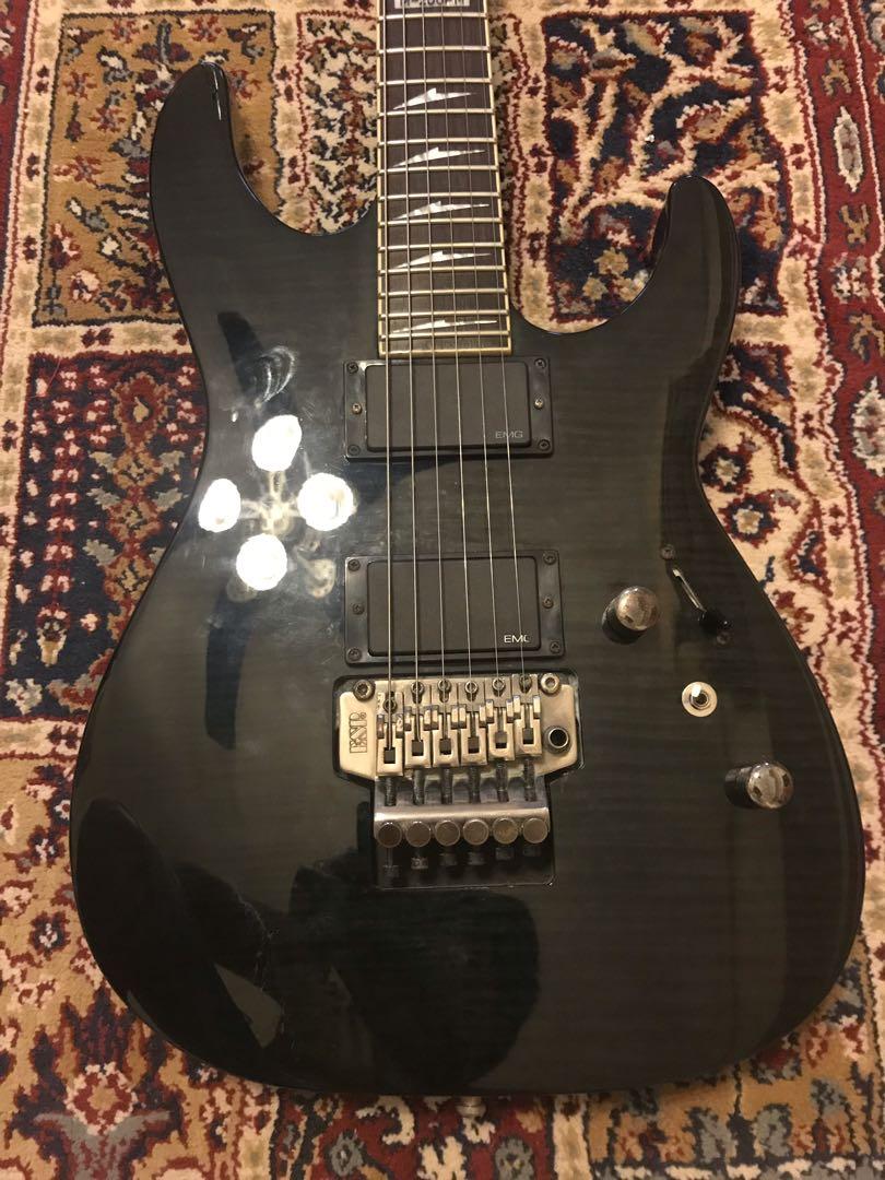 ESP LTD M200FM neck through, Hobbies & Toys, Music & Media, Musical ...