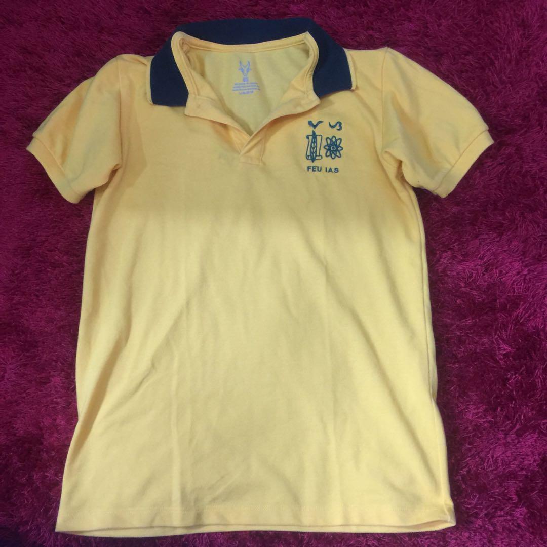 FEU IAS Uniform & P.E Shirt, Women's Fashion, Tops, Shirts on Carousell