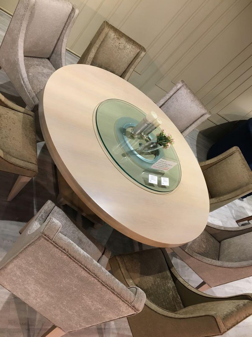 FIRE SALE!!!!! St James classic round dining table set!, Furniture ...