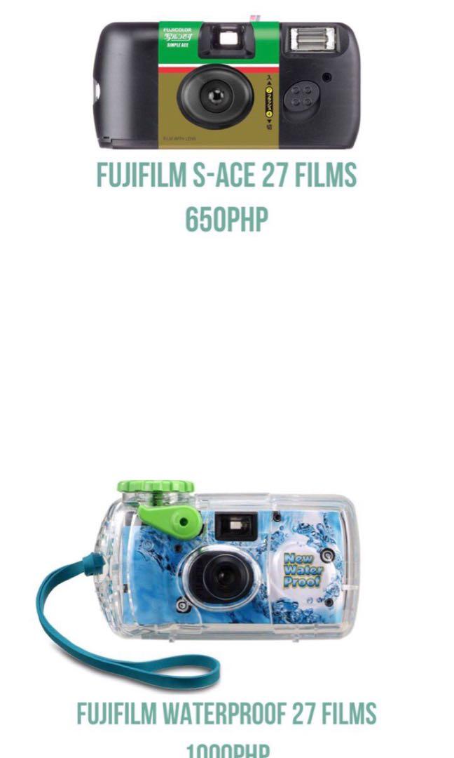 FUJIFILM disposable FILM camera from JAPAN, Photography, Cameras on ...