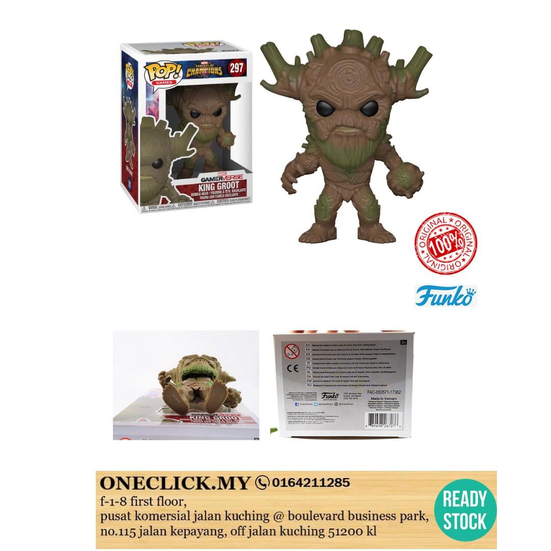 Funko Marvel: Contest of Champions King Groot Pop! Vinyl Figure ...