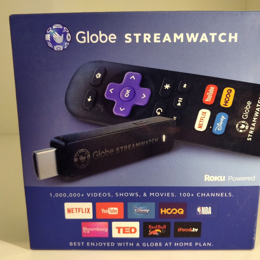 Globe Streamwatch Powered by Roku, TV & Home Appliances, TV ...