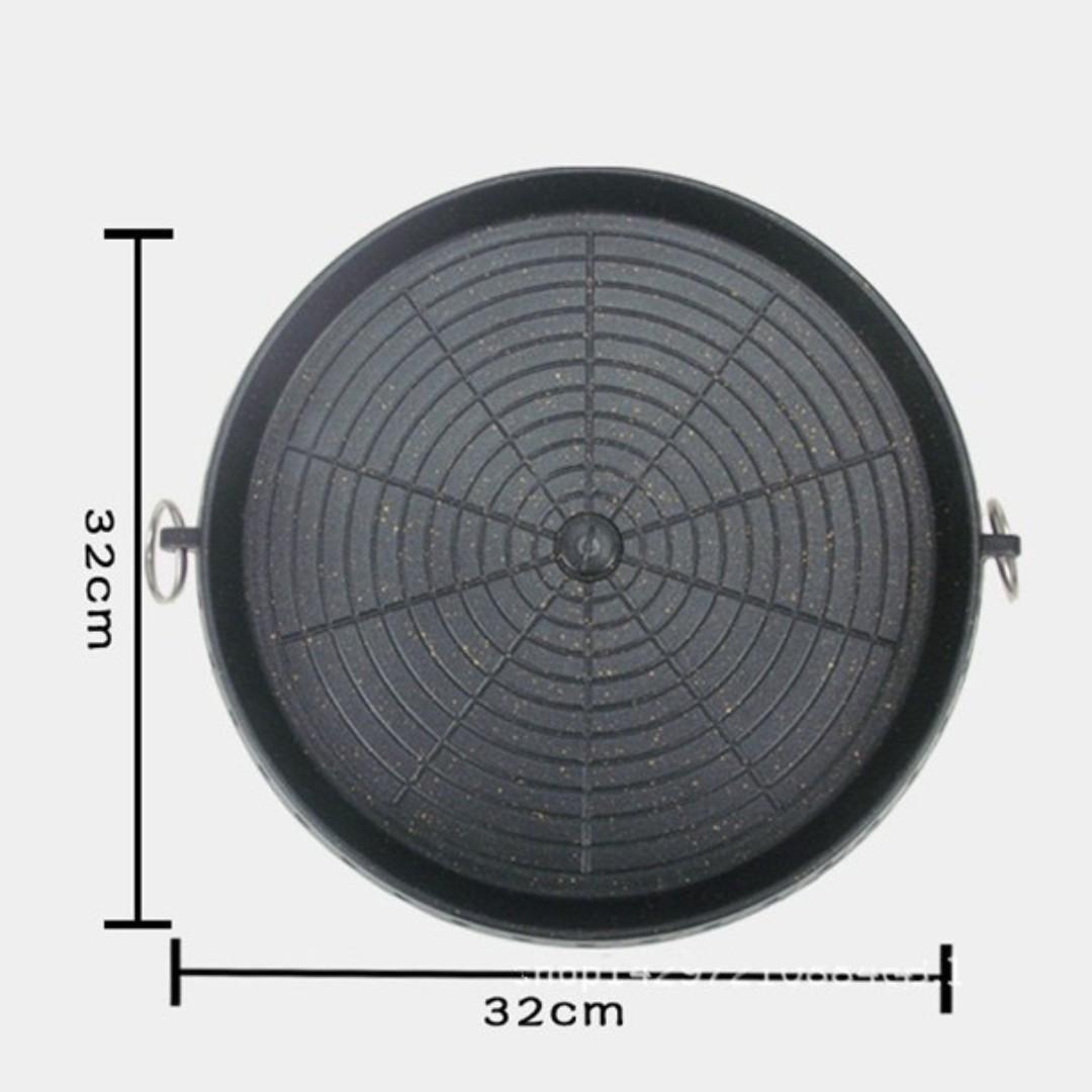 Hanaro Round Multi Roaster Circular Multi-Roasting Pans 32cm Korean ...