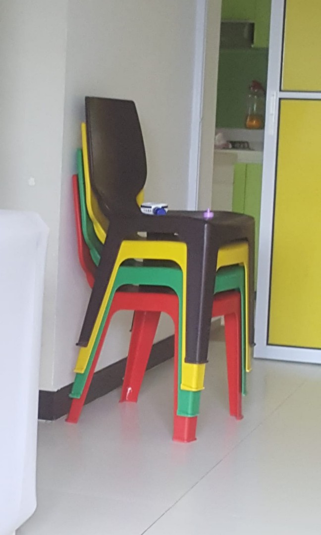 Hard plastic chair, Furniture & Home Living, Furniture, Chairs on Carousell