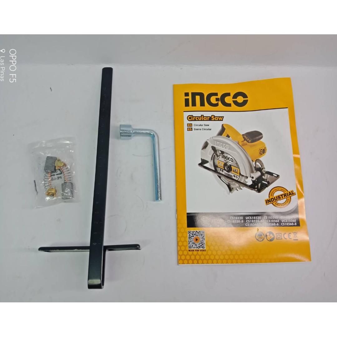INGCO Circular Saw 1400W CS18528 (Orange), Furniture & Home Living ...