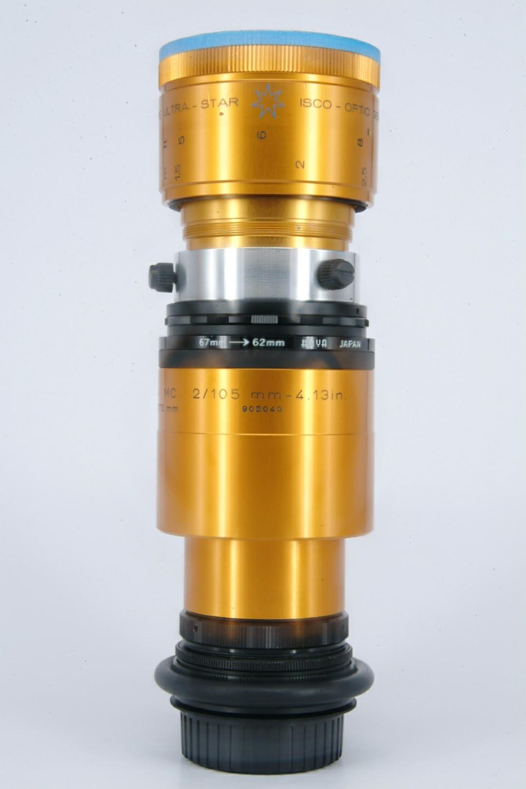 ISCO CINEMASCOPE ULTRA-STAR ANAMORPHIC 2X ADAPTER LENS HEAD (MINT ...