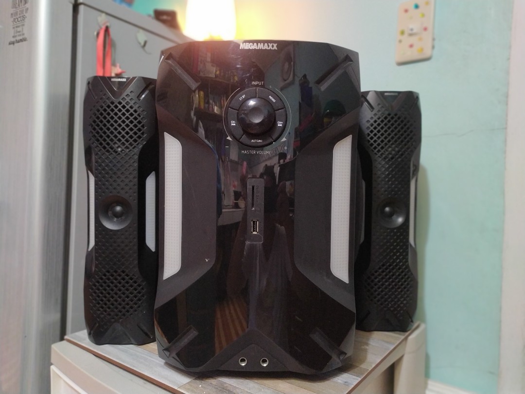 MEGAMAXX Speaker with bluetooth&USB port, Audio, Soundbars, Speakers ...