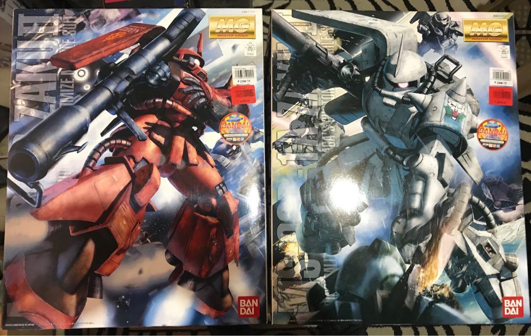 MG Zaku II 2.0 Johnny Ridden Shin Matsunaga Set Gundam Gunpla Master ...