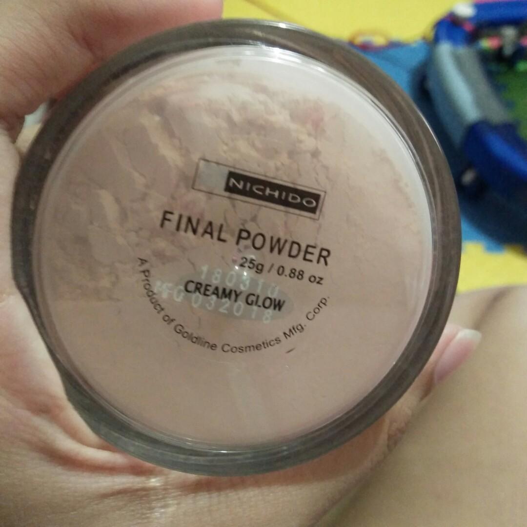 Nichido final powder in creamy glow, Beauty & Personal Care, Face, Face ...