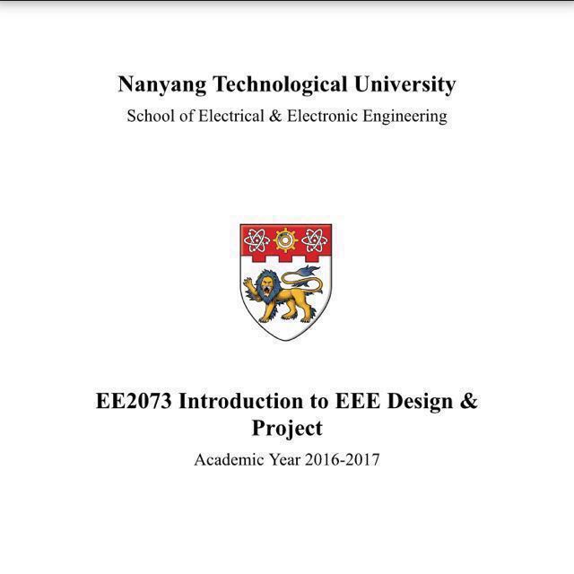 NTU EE2073 Lab Report, Hobbies & Toys, Books & Magazines, Textbooks on ...